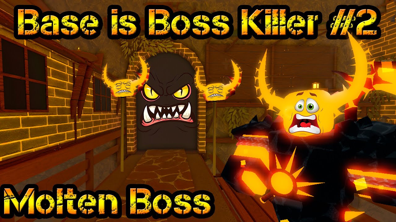 Base is Boss Killer #2 Molten Boss Roblox Tower Defense Simulator - YouTube