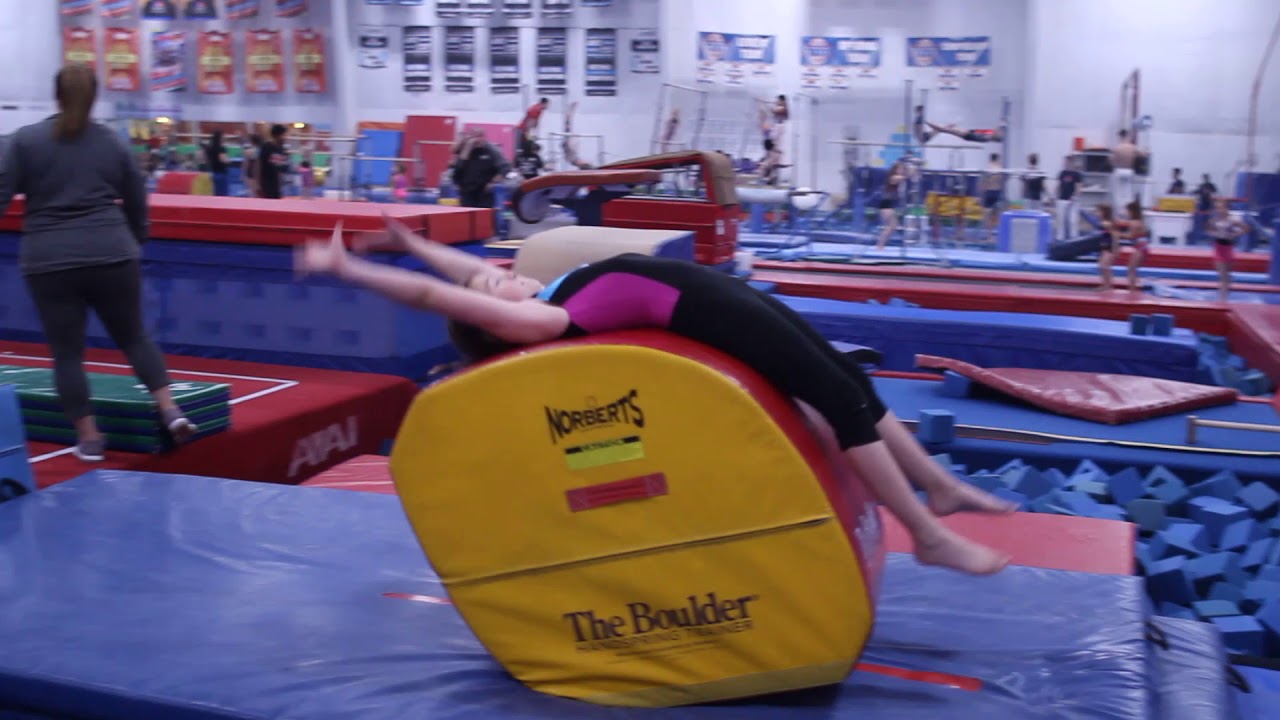 Boulder Back Handspring - YouTube