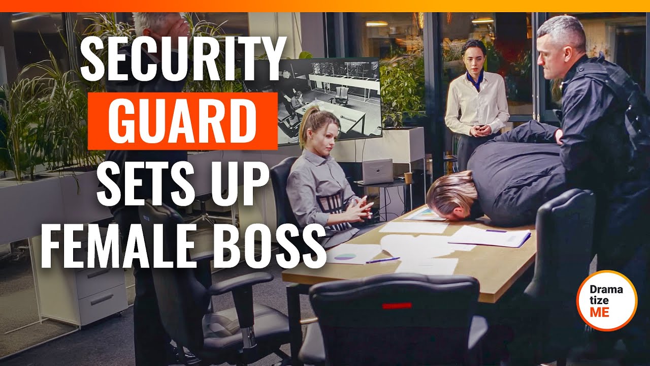 Security Guard Sets Up Female Boss | @DramatizeMe.Special - YouTube