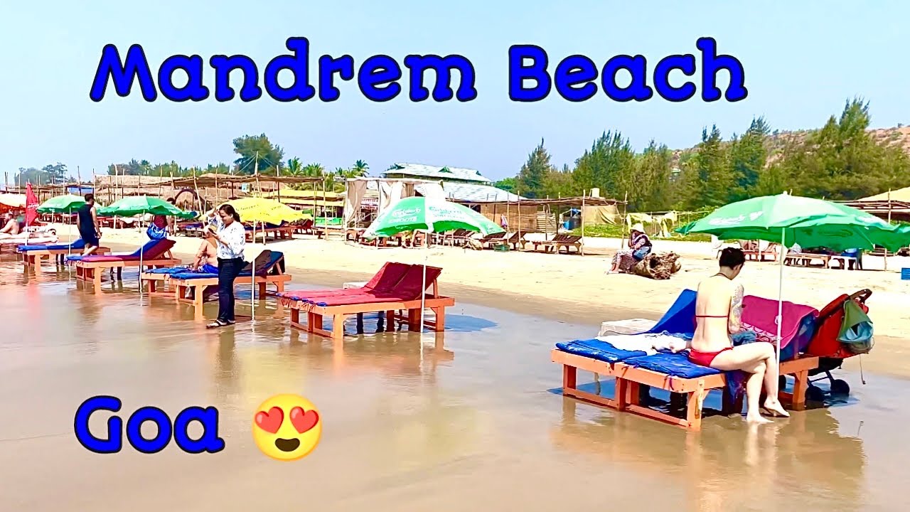 Mandrem Beach Goa | North Goa Mandrem | Mandrem Goa - YouTube