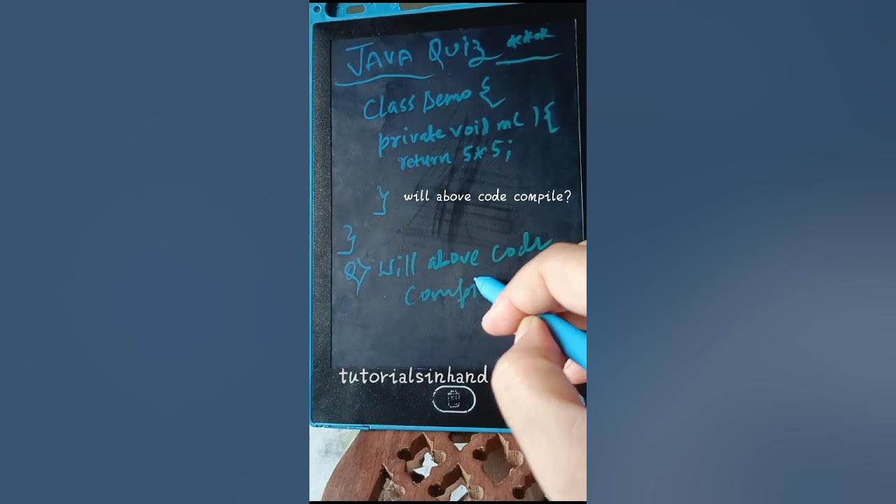 Will Java Code Compile Java Javatutorial Javaprogramming Shorts Short Youtube 2421