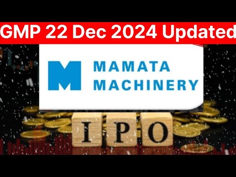 Mamata Machinery IPO: Latest GMP and Subscription Status Today - YouTube