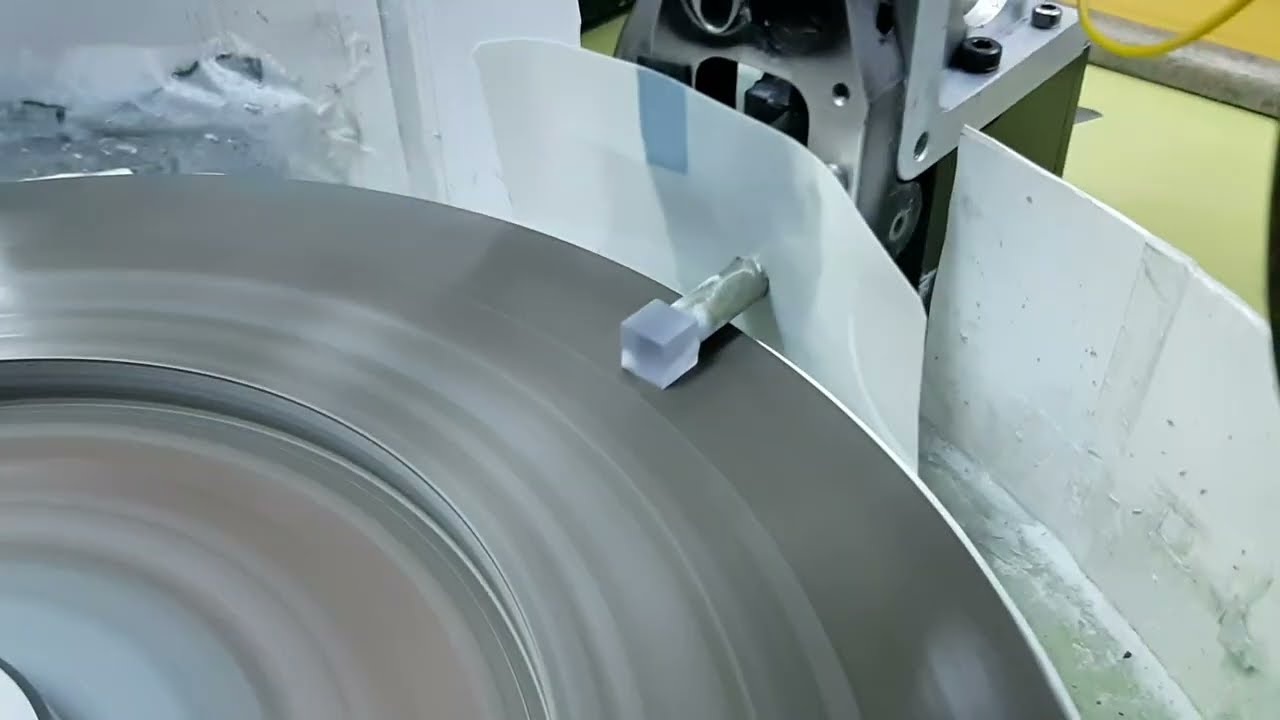 DIALIT 7000GS modification of the machine for the faceting a cube ...