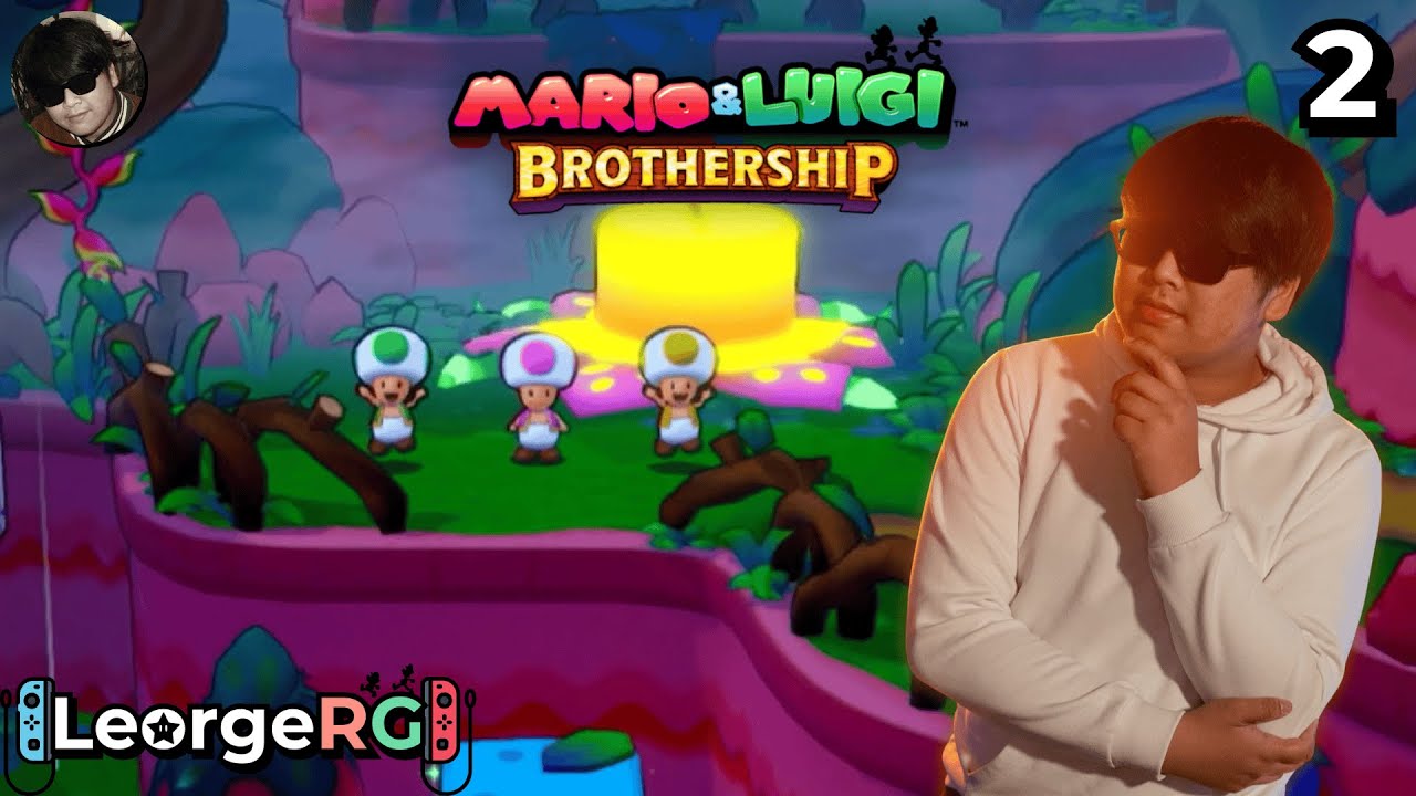 Toads... Here? | Mario and Luigi Brothership (Blind) #2 - YouTube