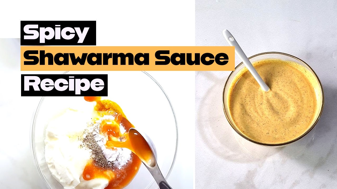 Best-ever Spicy Shawarma Sauce Recipe #spicerally - YouTube