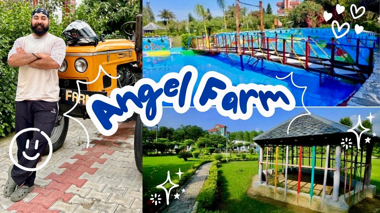 Best Budget Day Out at Angel Farm | Pool + Park + Unlimited Food ₹200 ...