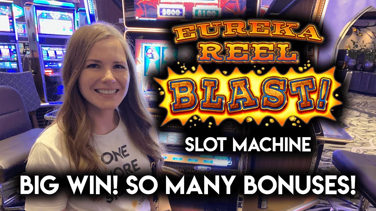 BIG WIN! Striking GOLD on Eureka! Slot Machine! Free Spins BONUSES + Re ...