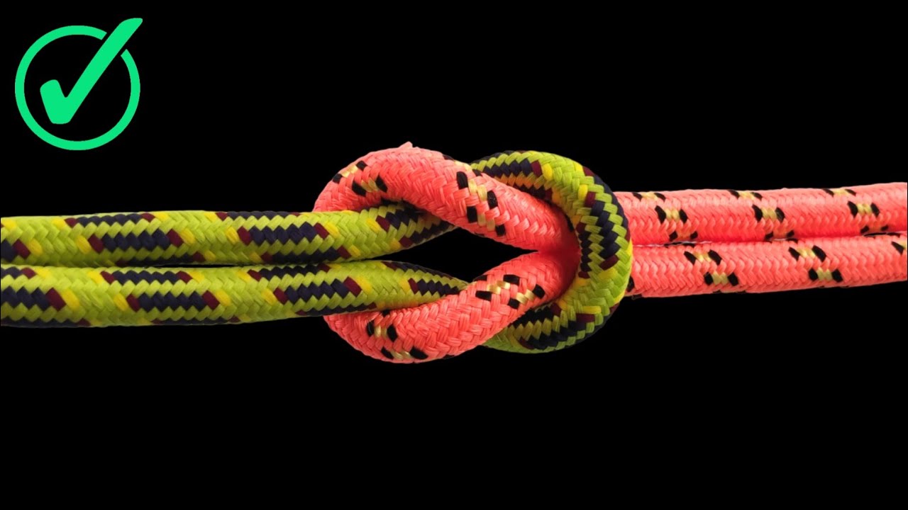 Three Rope Connection Methods, Connecting Knots - YouTube