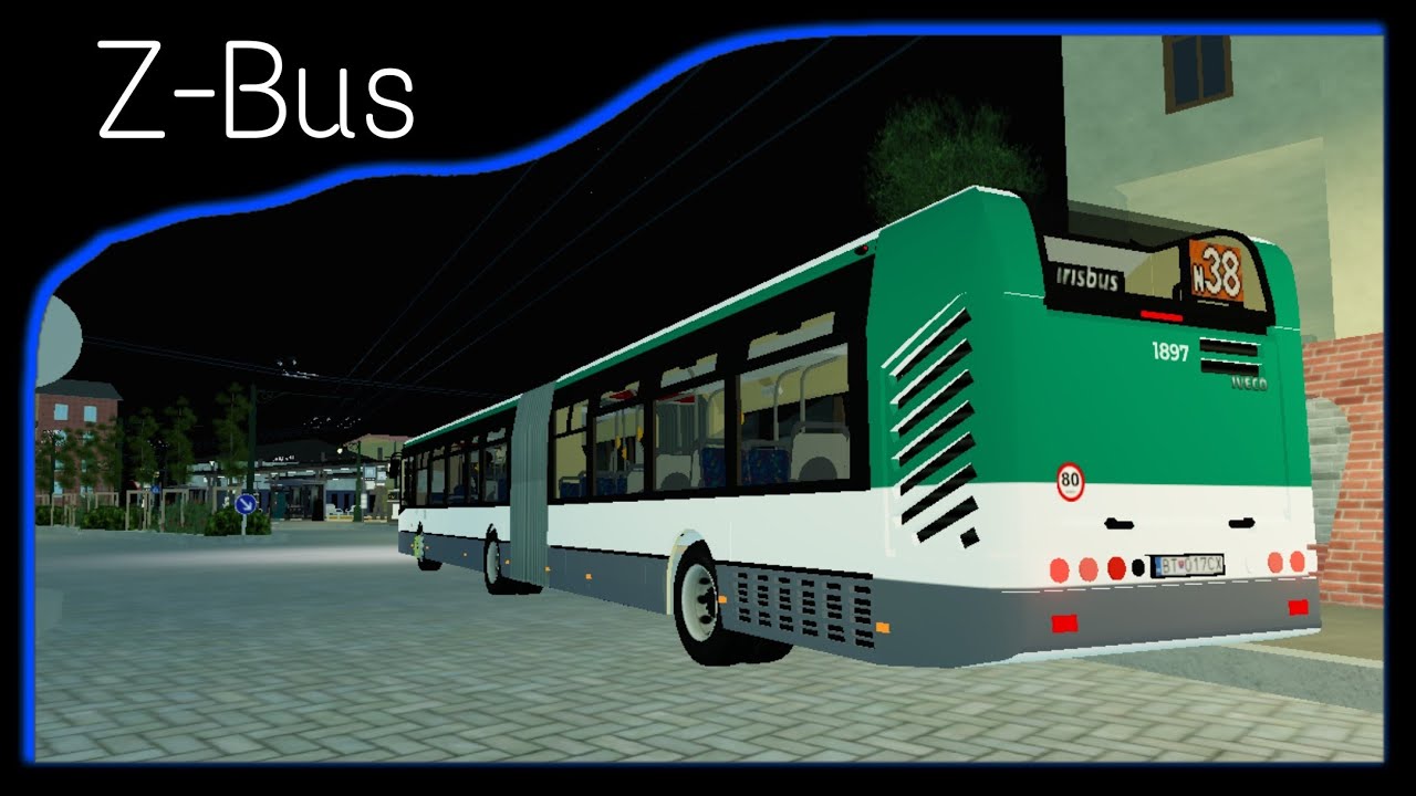 Ligne N38 | Z-Bus | Irisbus Citelis 18 RATP | Roblox - YouTube