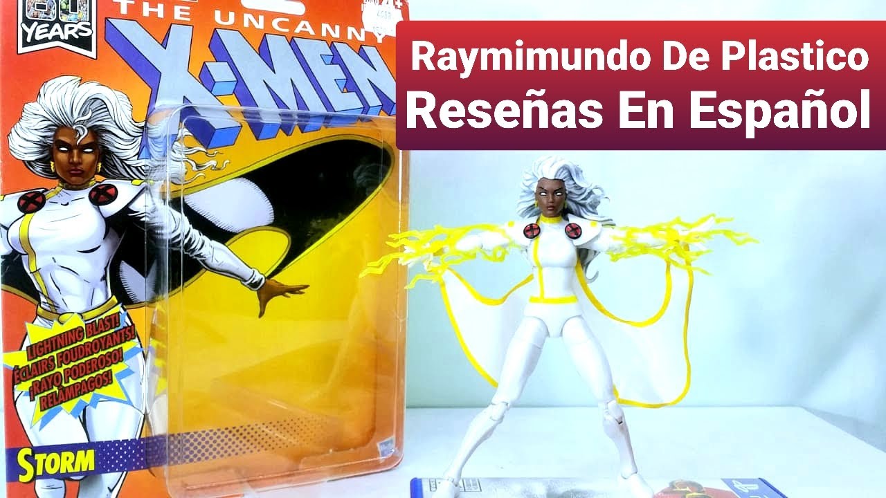 Tormenta-Storm Marvel Legends edicion 80 Años Reseña Review En Español ...