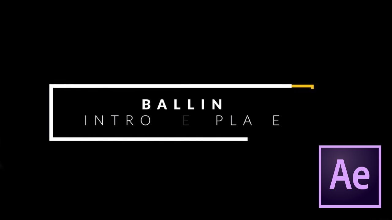 After Effects Tutorial | Create a BALLIN Intro Animation - YouTube