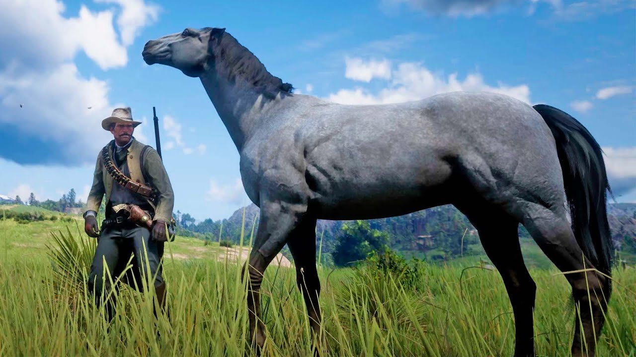 EL CABALLO MAS GRANDE DEL MUNDO | RED DEAD REDEMPTION 2 - YouTube