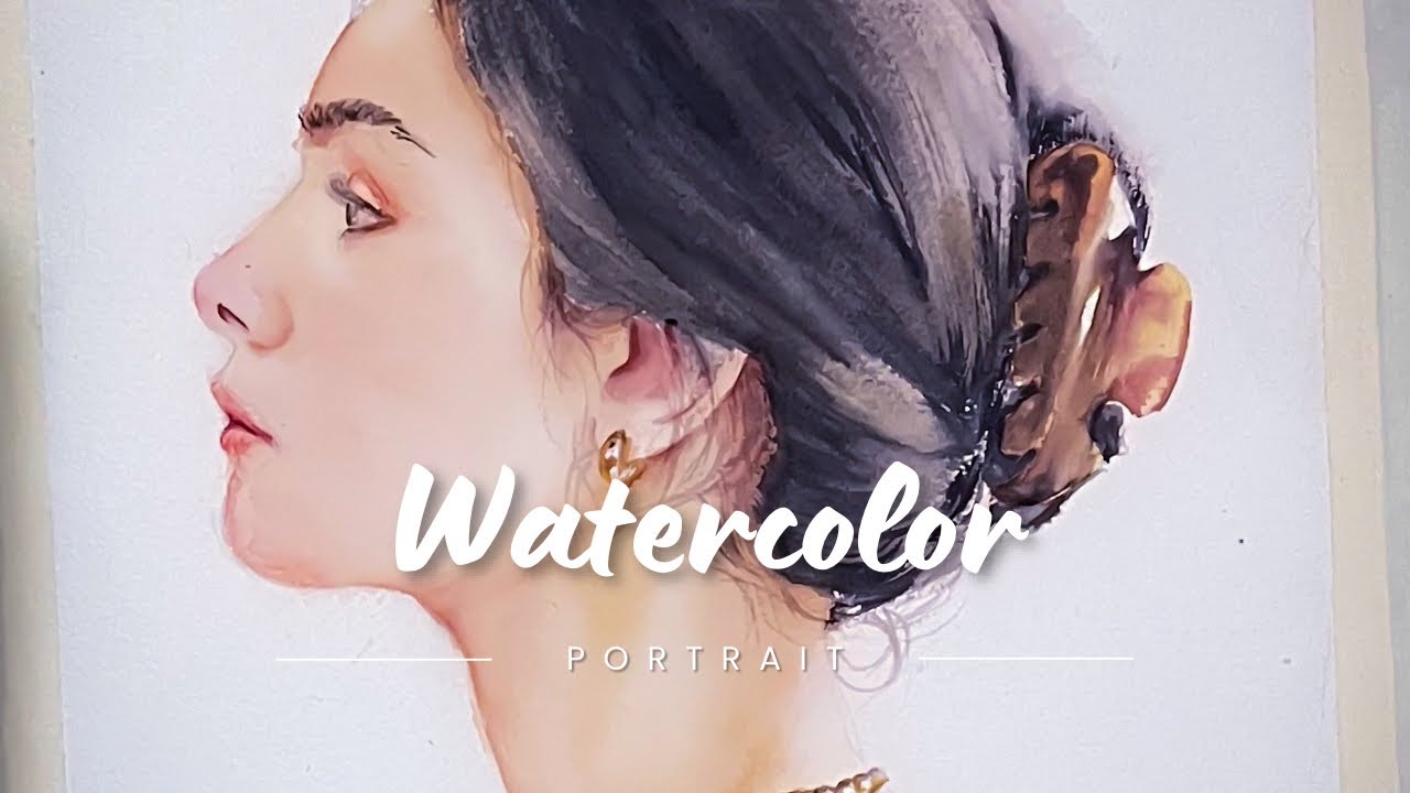 How To Paint Realistic Skin Tone In Watercolor| Complete Tutorial ...