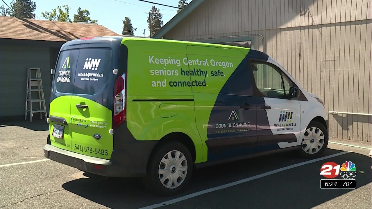 Council On Aging gets a new van for Meals on Wheels - YouTube