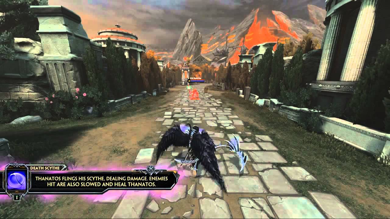 SMITE God Reveal - Thanatos, Hand of Death - YouTube