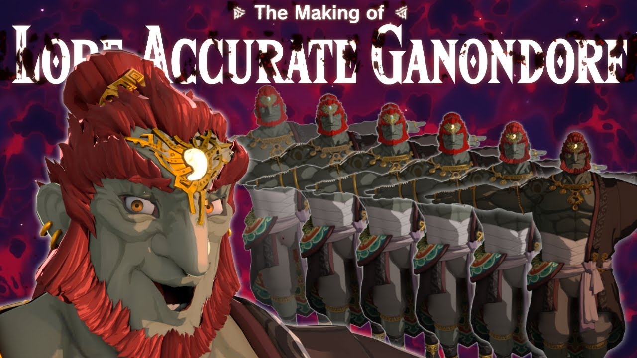 The Making of Lore Accurate Ganondorf - YouTube