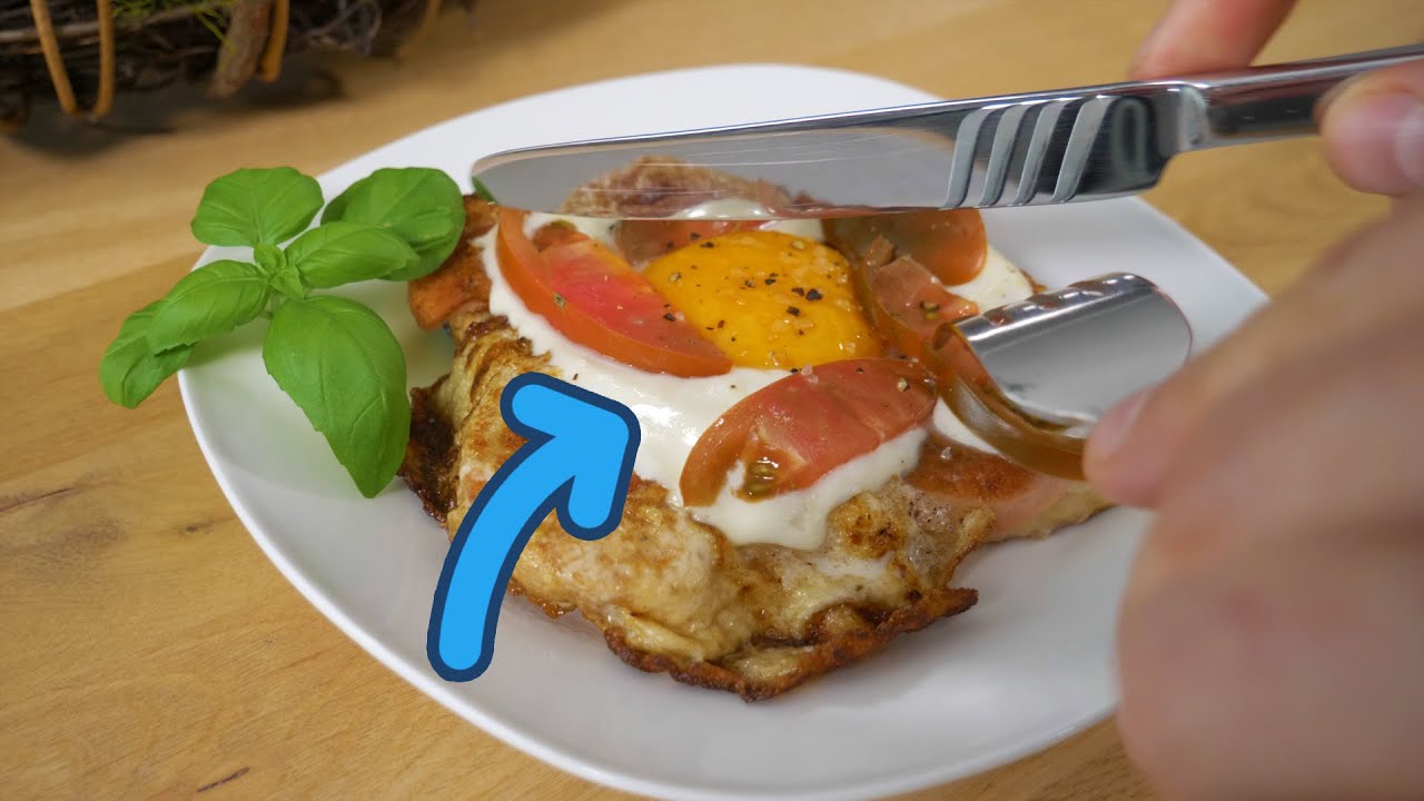 Dieses Rezept mit Toast, Ei und Wurst ist so lecker, dass ich es zu ...