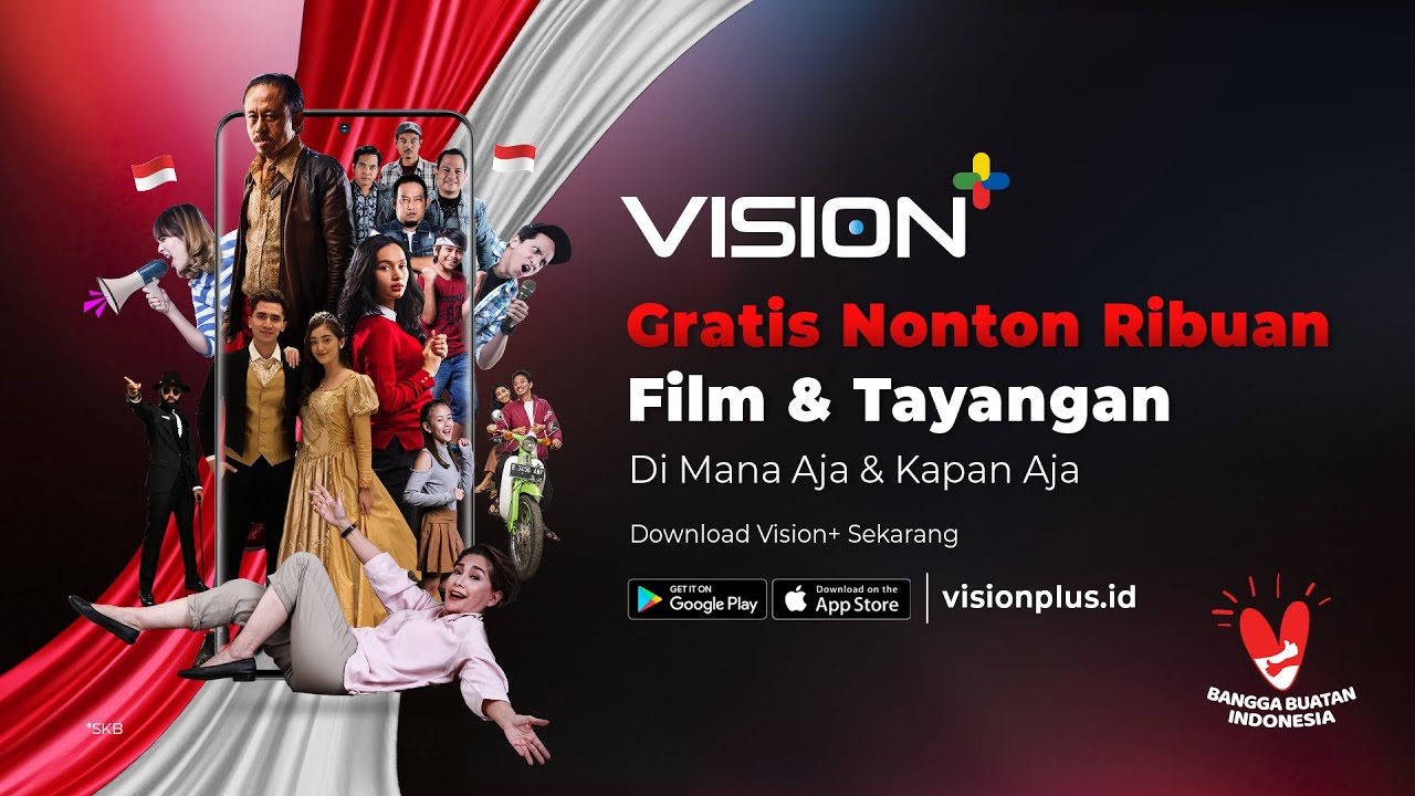 Rayakan Kemerdekaan, nonton di aplikasi buatan Indonesia: Vision+ - YouTube