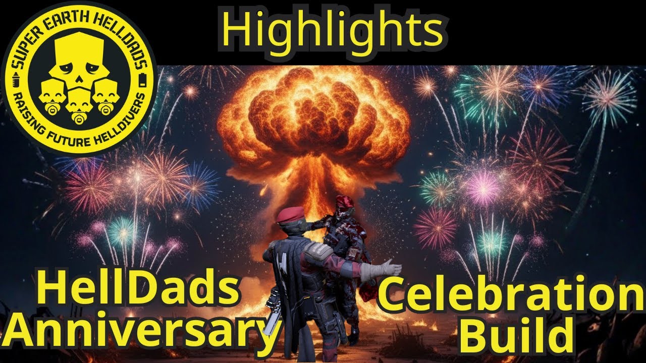 Helldivers 2 HellDads Anniversary Celebration Build - YouTube