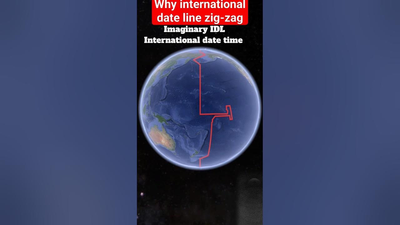Why international date line zig-zag #shorts #shortvideo #internationaldateline - YouTube