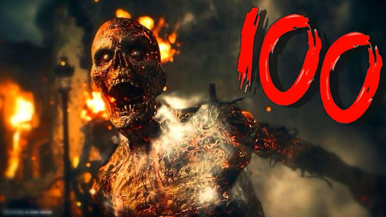 Round 100 on EVERY COD Zombies map | Map 40/58 - WW2 The Shadowed ...