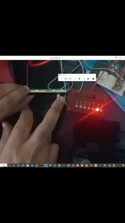 Slide potentiometer wirh PIC16F877A microcontroller. #electronics #iot#project#coding - YouTube