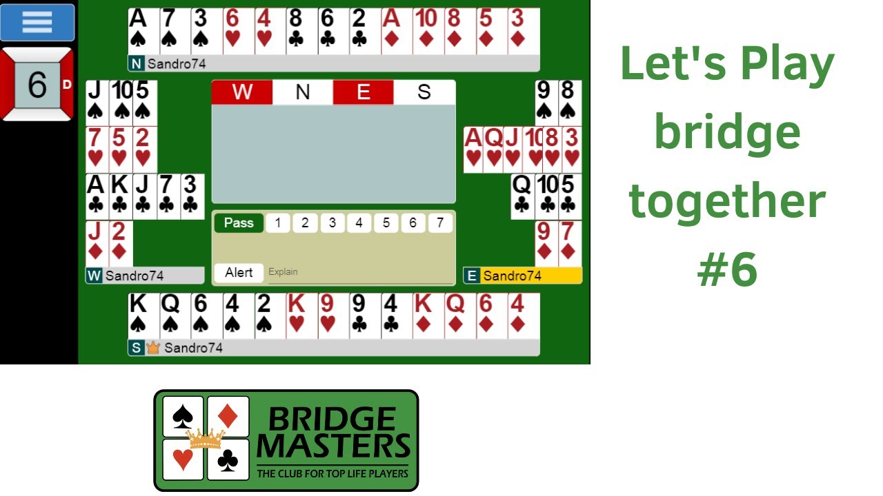 Play with Me #6: Let's play bridge together in this challenge #bridge # ...