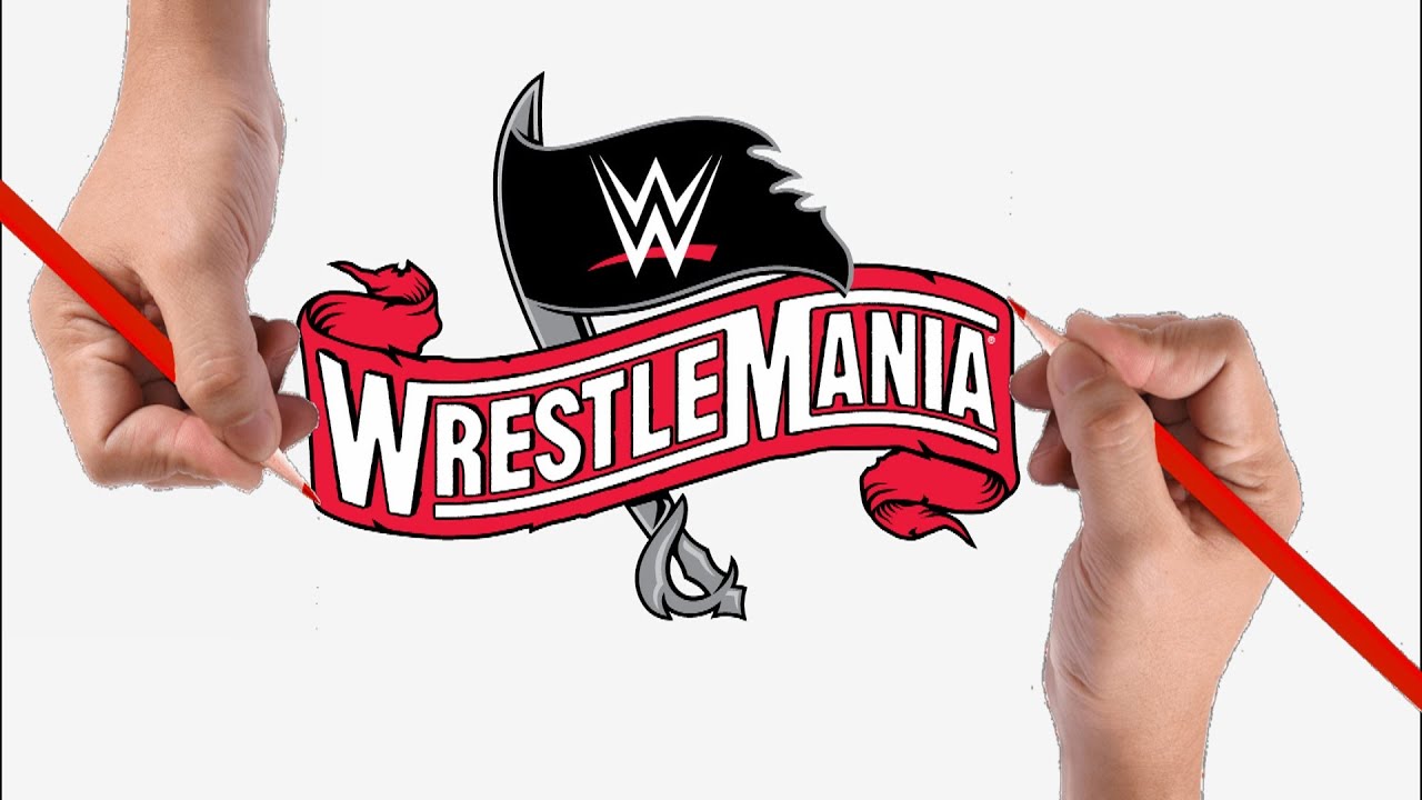 I Draw The Wrestlemania 36 logo - YouTube
