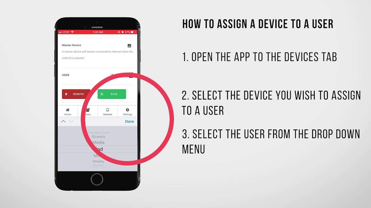 Add a Device to a User - YouTube