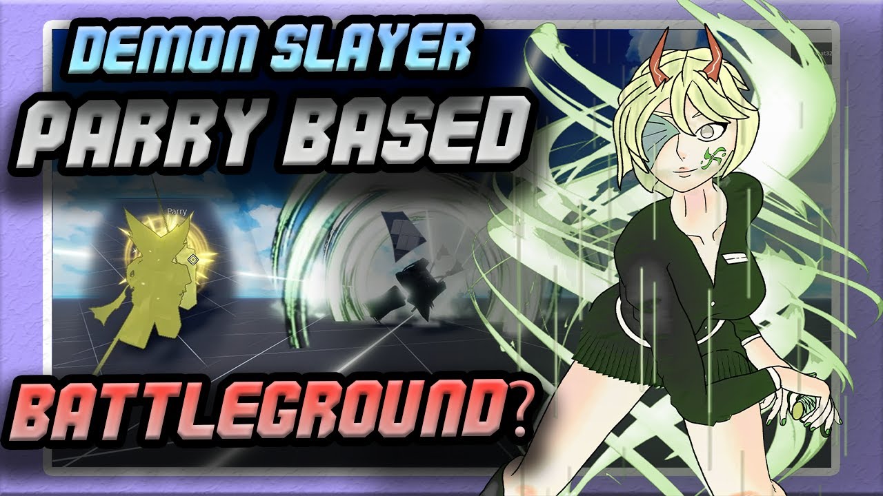 Upcoming PARRY BASED Demon Slayer Battleground Game.... - YouTube