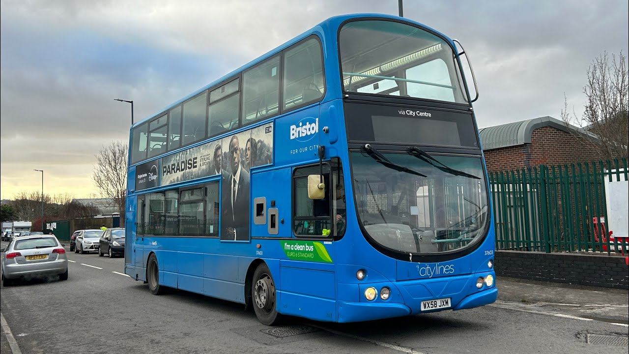 High Revs | 37603 WX58 JXW | Volvo B9TL G1 | 76 Henbury - Hengrove | zf ...