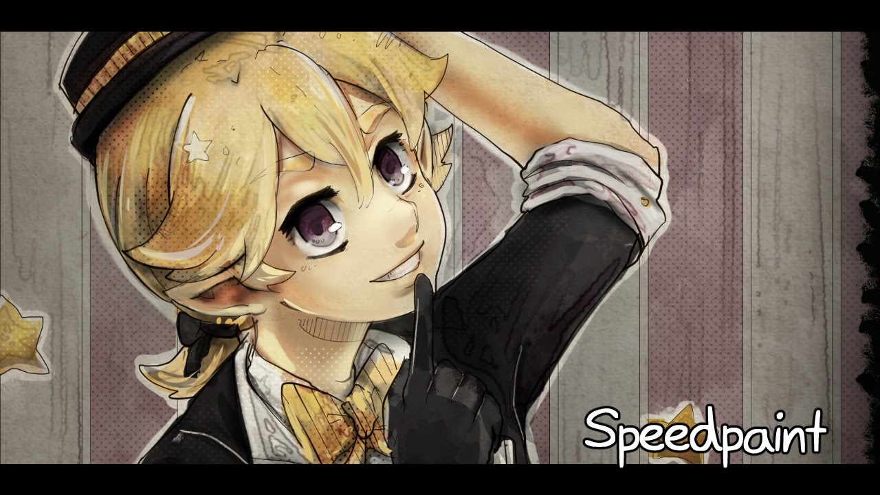 【Multicursor Speedpaint】Trickster Len - YouTube