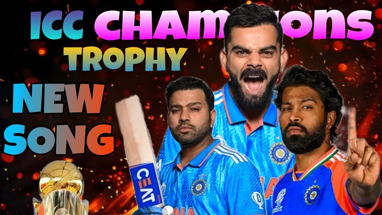 This Song For Our Indian Team 🎶🎵 For ICC Champions Trophy - YouTube