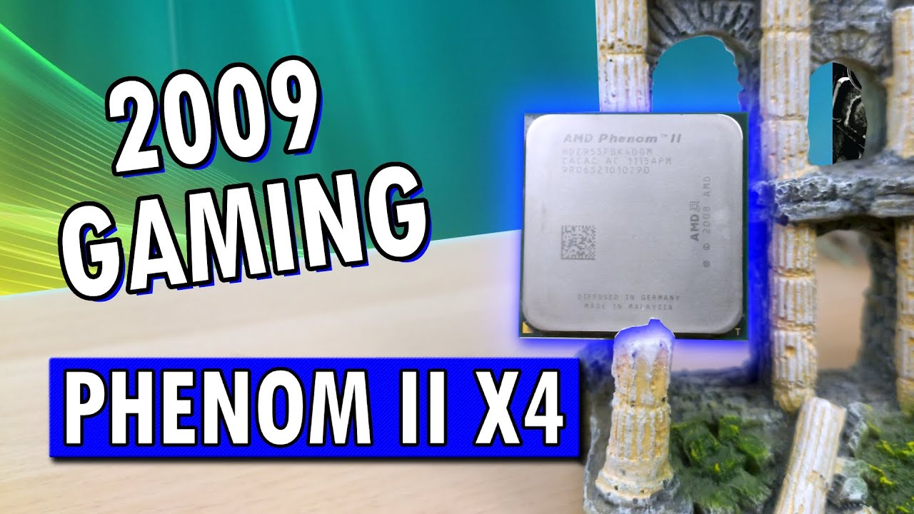 Mainstream gaming from 2009 - Phenom II X4 & HD 5770 - YouTube