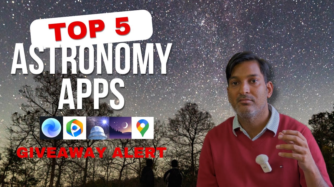 Top 5 Astronomy Apps You NEED (Giveaway!) - YouTube