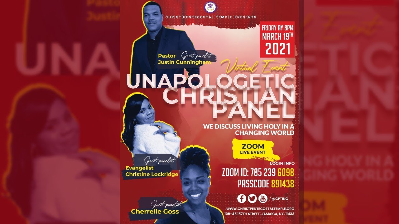 "UNAPOLOGETICALLY CHRISTIAN" - YouTube