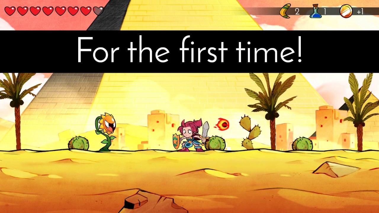 Wonder Boy: The Dragon's Trap [PS4/PC] Wonder Boy and Wonder Girl ...