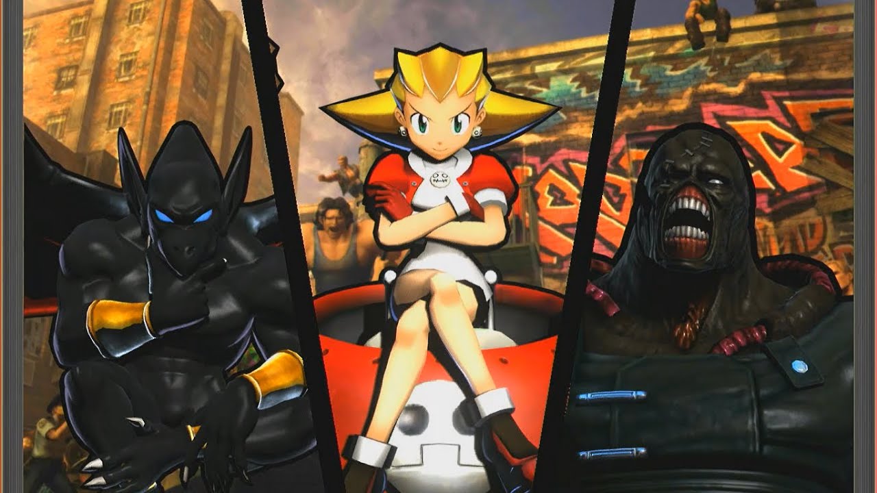 Ultimate Marvel VS Capcom 3 Tron Bonne Nemesis Firebrand request - YouTube