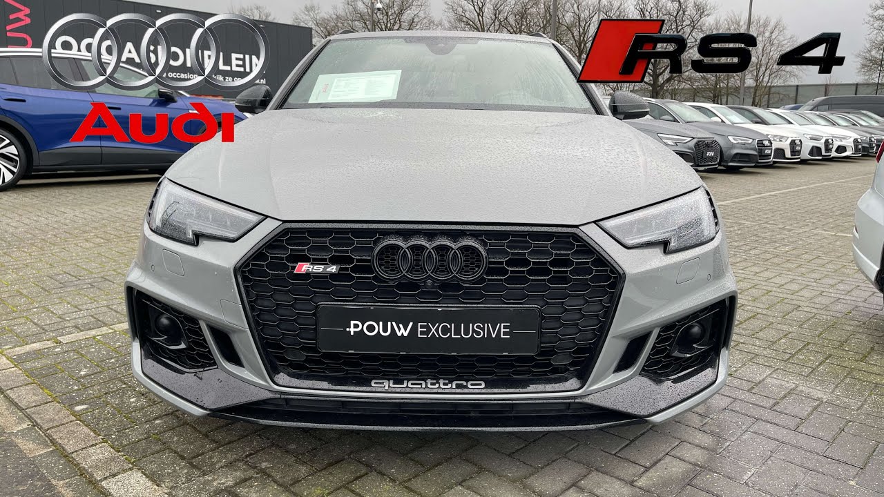 Audi RS4 450hp quattro Dynamic packet - YouTube