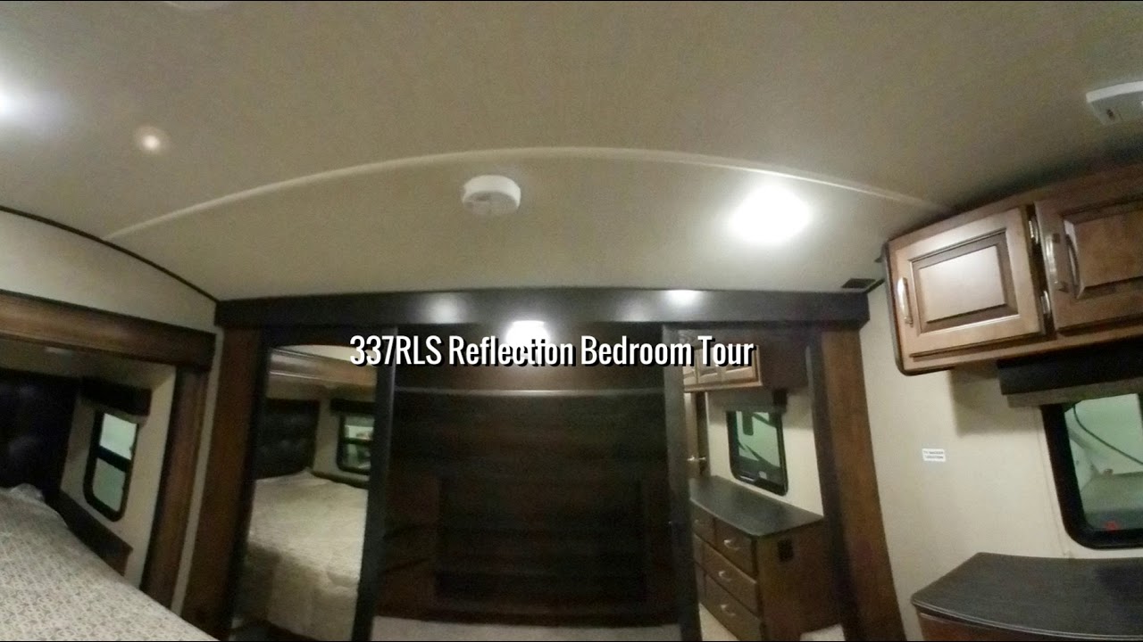 2018 Reflection 337RLS 360 Bedroom Tour - YouTube