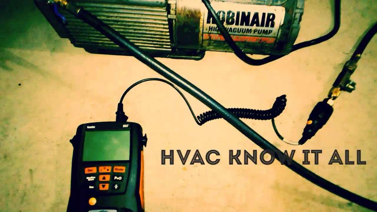 HVAC Know It All - Do refrigerant hoses collapse in a vacuum? - YouTube