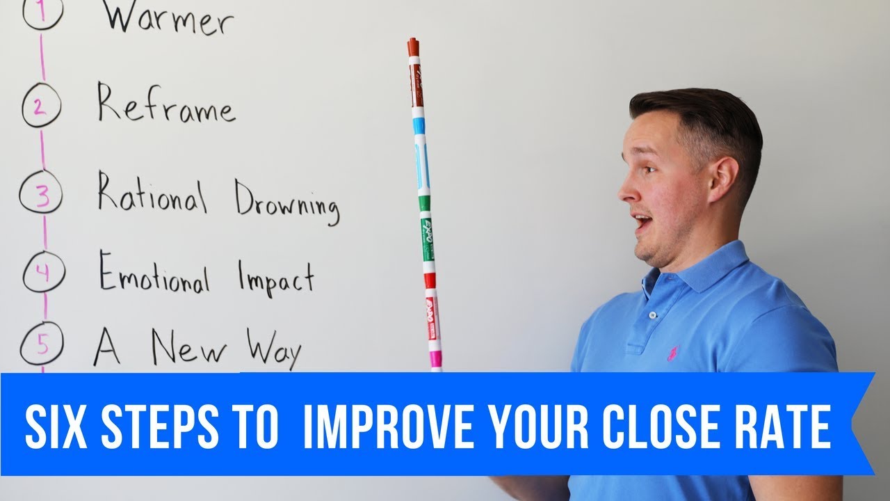 6 Step Process for Increasing Your Close Rate - YouTube