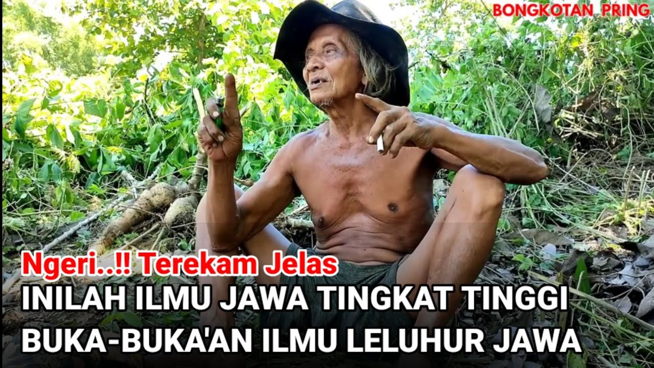 Ngeri !! Punya ilmu jawa tingkat tinggi! Mbah Jo tinggal didalam hutan ...