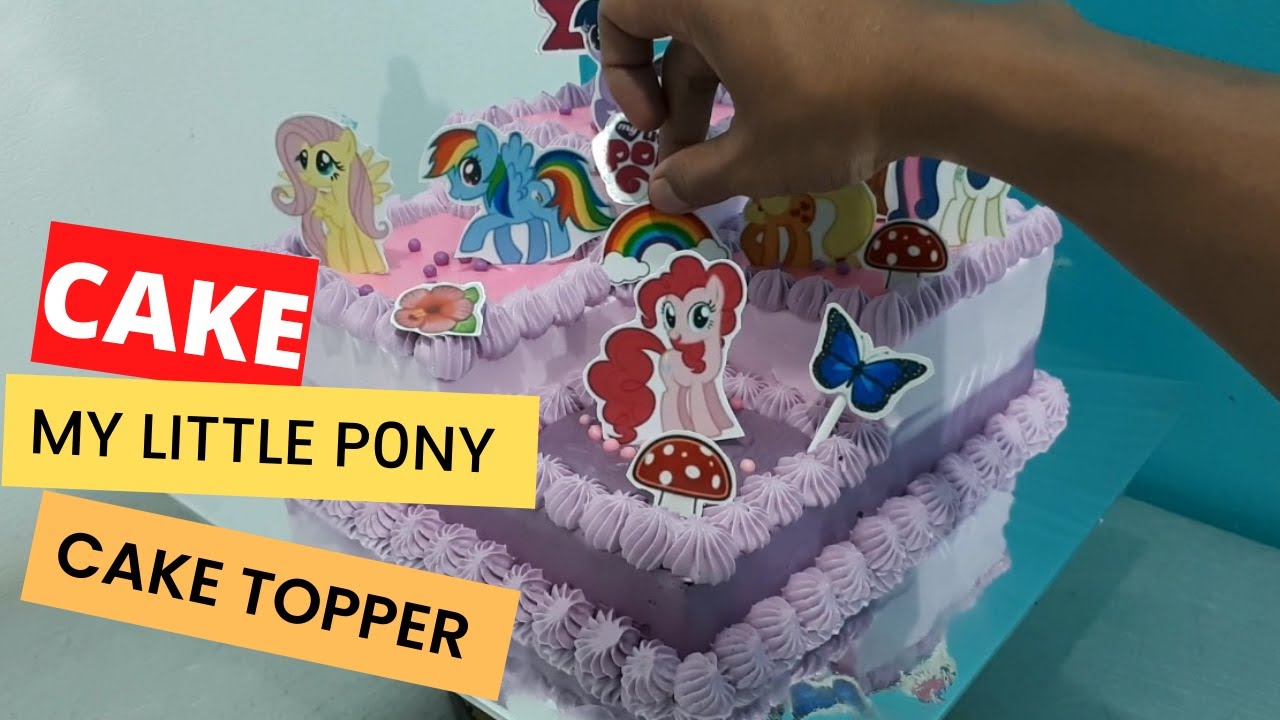 Tutorial Mendekor Cake 26CM Menjadi Cake 3 Tingkat - YouTube