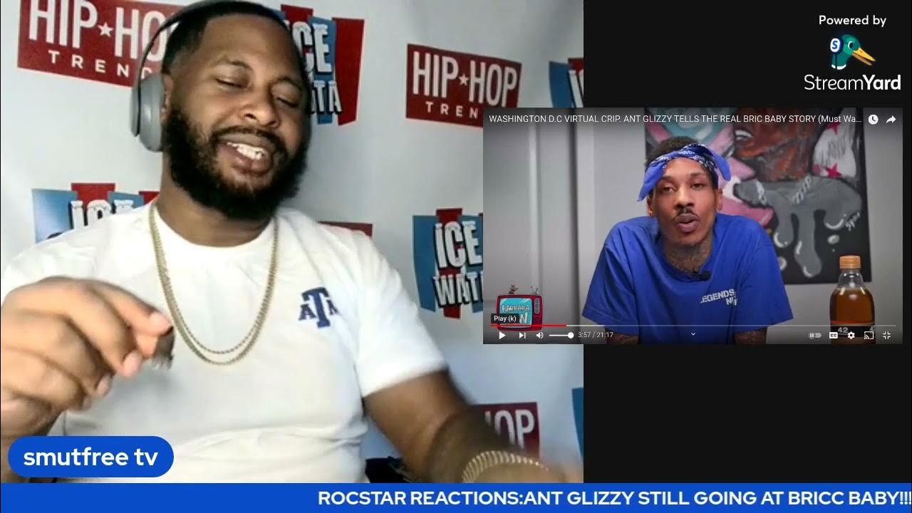 ROCSTAR REACTIONS : ANT GLIZZY STILL GOING AT BRICC BABY!!! - YouTube