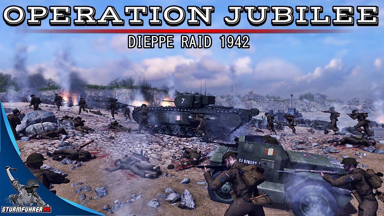 Dieppe Raid 1942 [Operation Jubilee] | Gem Editor Scenario - YouTube