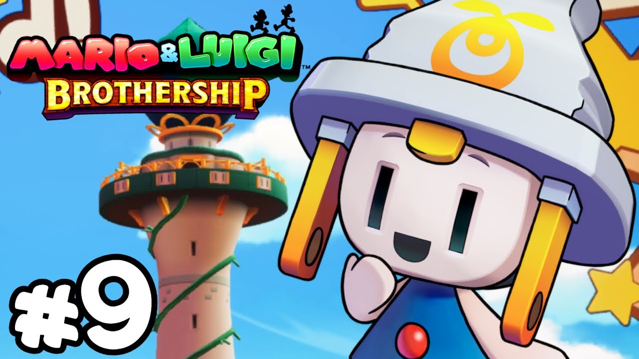 FIRST GREAT LIGHTHOUSE ISLAND In MARIO AND LUIGI BROTHERSHIP GAMEPLAY ...