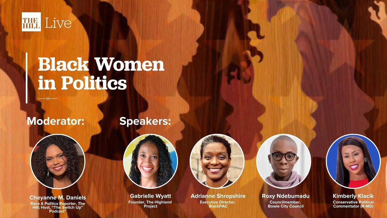 Panel: Representation Matters | Black Women in Politics - YouTube