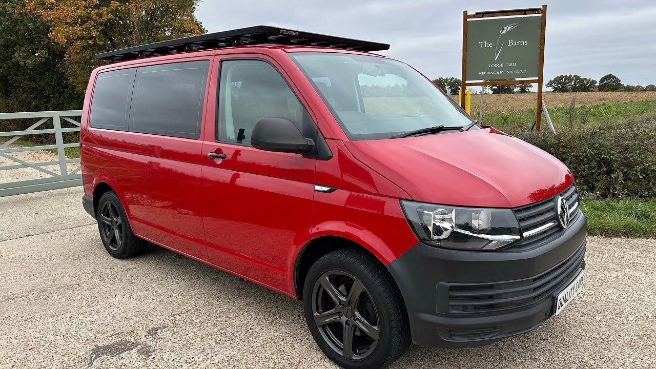 **2017 Volkswagen T6 T28 Campervan** Walk Around qcars.co.uk - YouTube