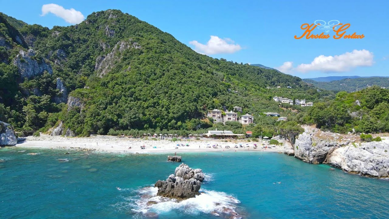 ΠΑΡΑΛΙΑ ΝΤΑΜΟΥΧΑΡΗ, ΠΗΛΙΟ. NTAMOUCHARI BEACH, PELION, GREECE. - YouTube